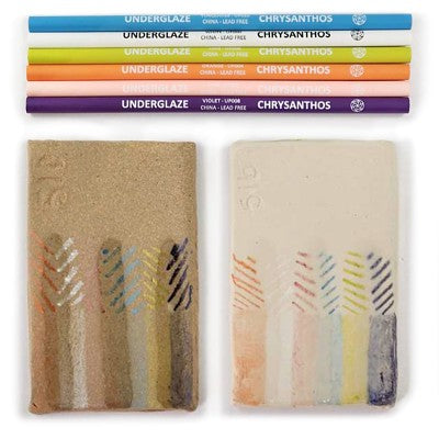 CHRYSANTHOS TURQUOISE BLUE UNDERGLAZE PENCIL – The Pottery Supply House