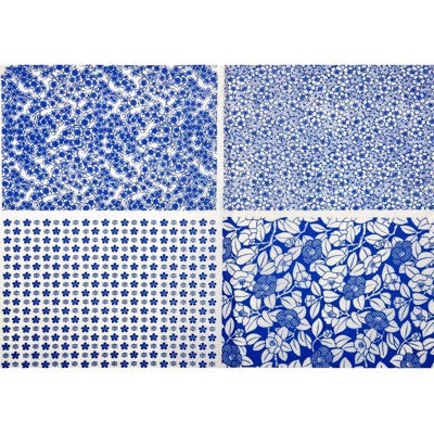 UNDERGLAZE DECAL TRANSFER - 4 Patterns – The Pottery Supply House