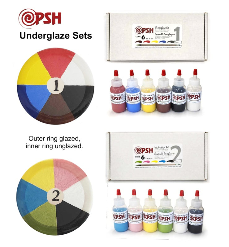 PSH UNDERGLAZE SET - 1 – The Pottery Supply House