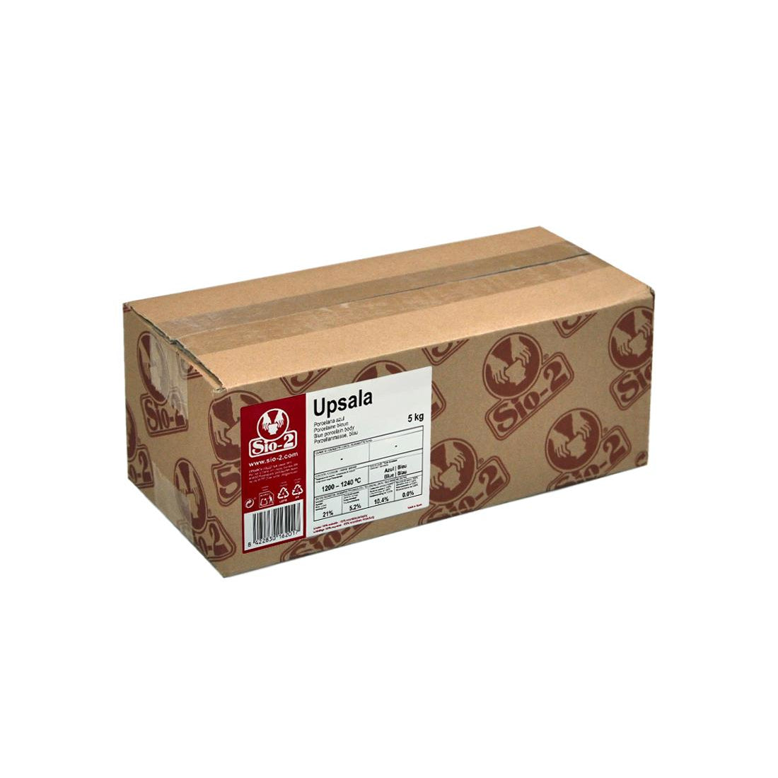 SIO-2 UPSALA BLUE PORCELAIN 5KG – The Pottery Supply House