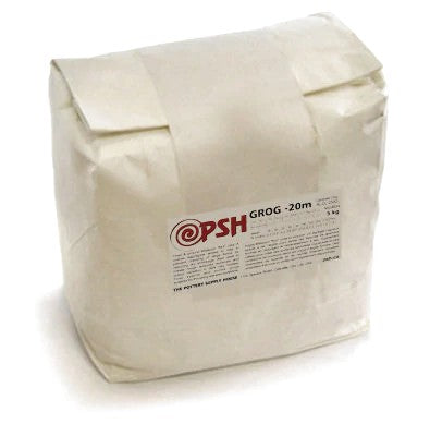 5KG COARSE GROG (20 MESH) – The Pottery Supply House